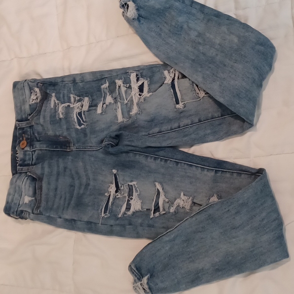 American Eagle Outfitters | Bottoms | American Eagle Ripped Jeans ...